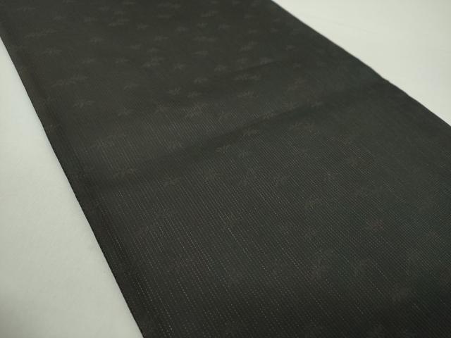 平和屋着物○両面 六通柄袋帯 スリーシーズン帯 春 夏 秋 梟