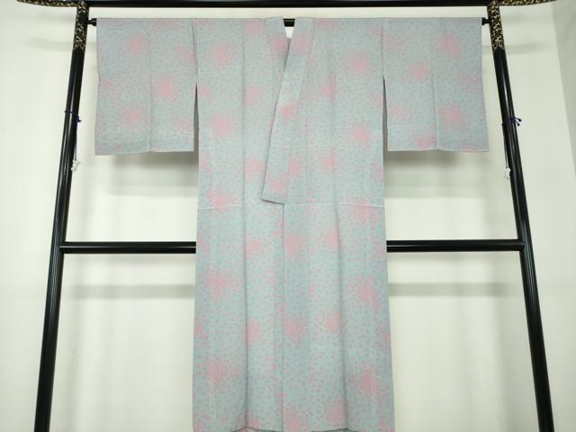 平和屋着物●上質な長襦袢　無双仕立て　舞蝶文　正絹　逸品　DAAZ0590ps