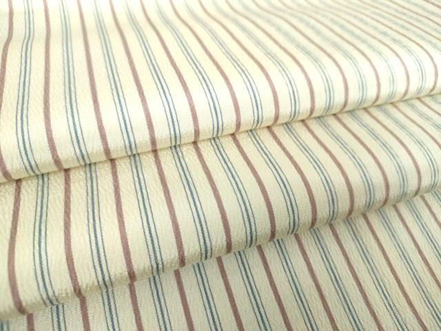 平和屋着物●上質な小紋　間道　伊勢丹扱い　正絹　逸品　未使用　DAAZ0712ps