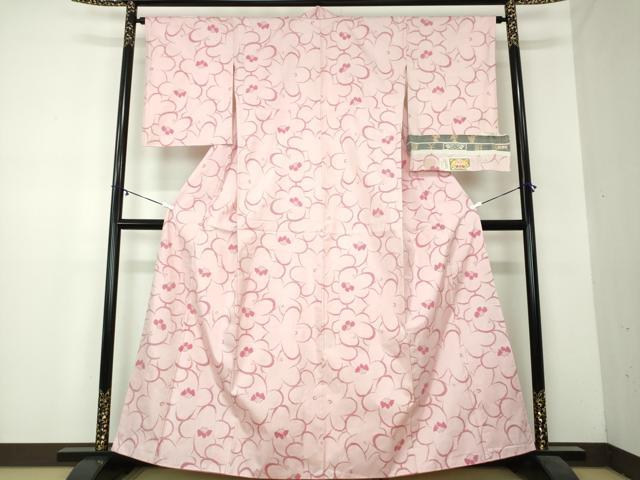 平和屋着物●本場大島紬　7マルキ　花尽くし　丸宮織物謹製　証紙付き　正絹　逸品　DAAZ0732ps