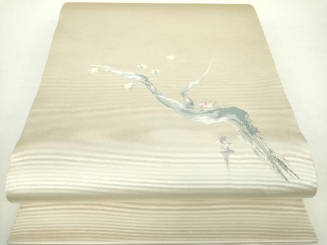 平和屋着物●西陣　とみや織物謹製　とみや帯　定道隆祥　隆祥の世界　太鼓柄袋帯　古都　正絹　逸品　DAAZ0879ps