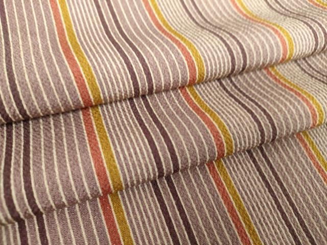 平和屋着物●上質な小紋　間道　正絹　逸品　DAAZ0994ps