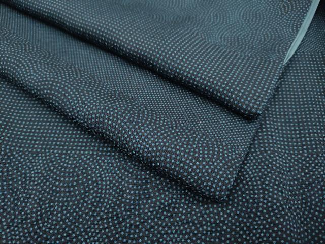 平和屋着物●江戸小紋　横段文　正絹　逸品　DAAZ5041du