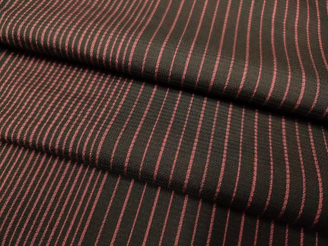 平和屋着物●上質な紬　間道　胴抜き仕立て　正絹　逸品　DAAZ5074du