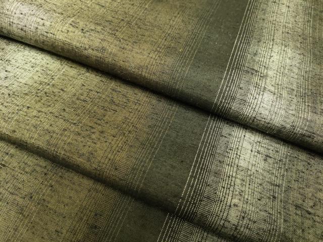 平和屋着物●上質な紬　霞間道　正絹　逸品　DAAZ5087du