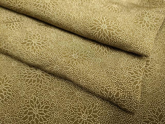 平和屋着物●江戸小紋　花尽くし　正絹　逸品　DAAZ5251du