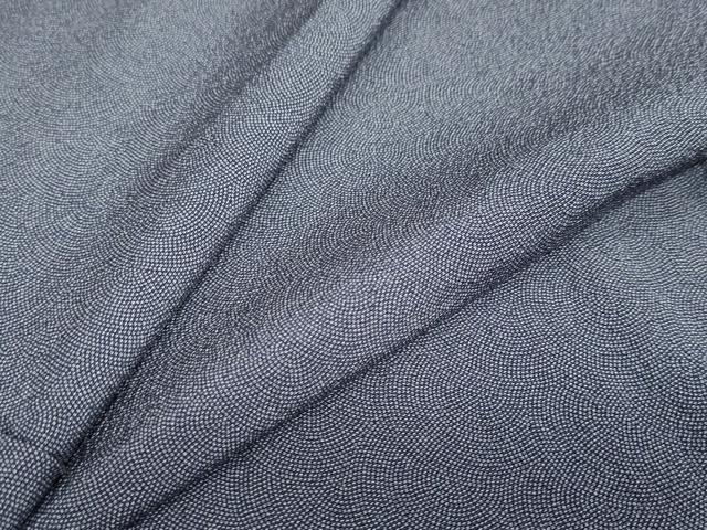 平和屋着物●江戸小紋　鮫小紋柄　正絹　逸品　未使用　DAAZ7116ud