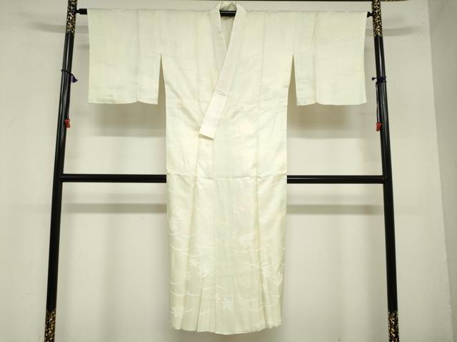 平和屋着物●長襦袢　袷　舞葉芝文　暈し染め　正絹　逸品　DAAZ7481ud