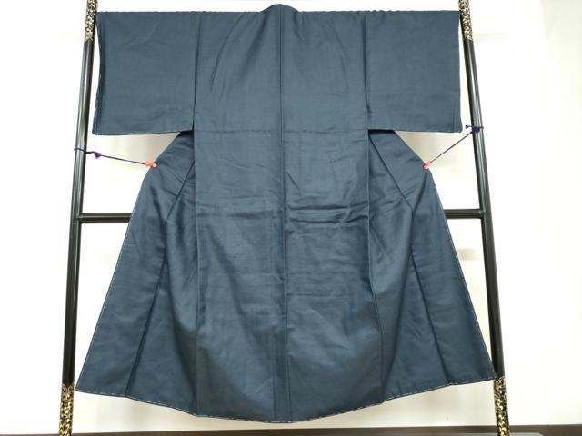 平和屋着物●男性　紬　120亀甲　正絹　逸品　DAAZ7731ud