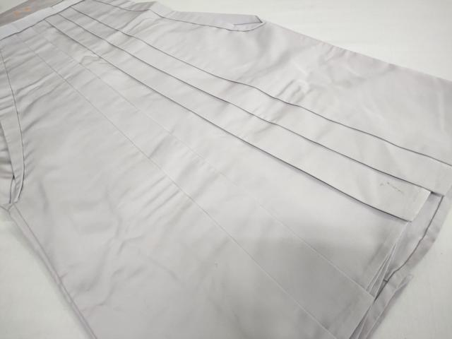 平和屋着物●男性　馬乗り袴　薄梅鼠色　正絹　逸品　DAAZ7775ud