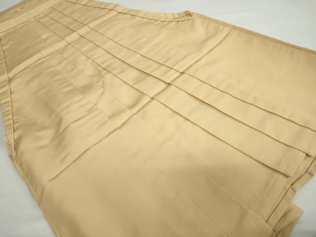 平和屋着物●男性　馬乗り袴　飴色　正絹　逸品　DAAZ7780ud