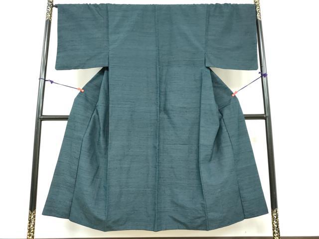 平和屋着物●男性　紬　百入茶色　正絹　逸品　DAAZ7783ud