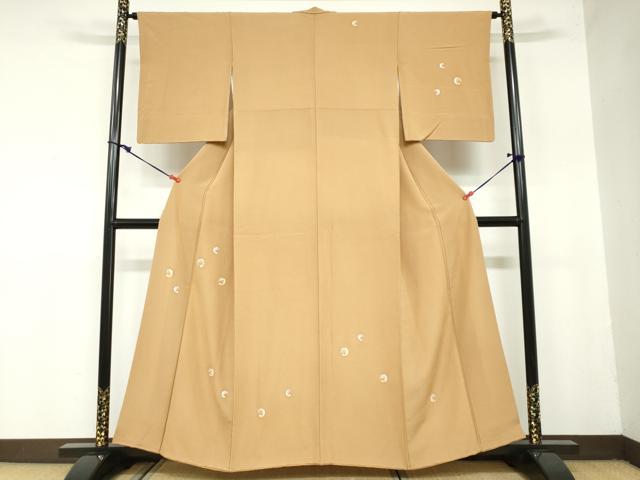 平和屋着物●訪問着　稲穂　金彩　正絹　逸品　DAAZ7845ud