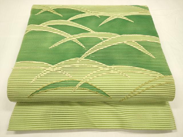 平和屋着物＊夏物　中国三大刺繍　相良刺繍　総刺繍　絽綴れ　八寸名古屋帯　芝文　正絹　逸品　DABA0490cm