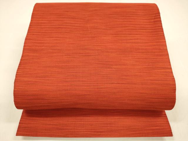 平和屋着物●爪掻き本綴れ　八寸名古屋帯　霞文　正絹　逸品　DABA0553cm