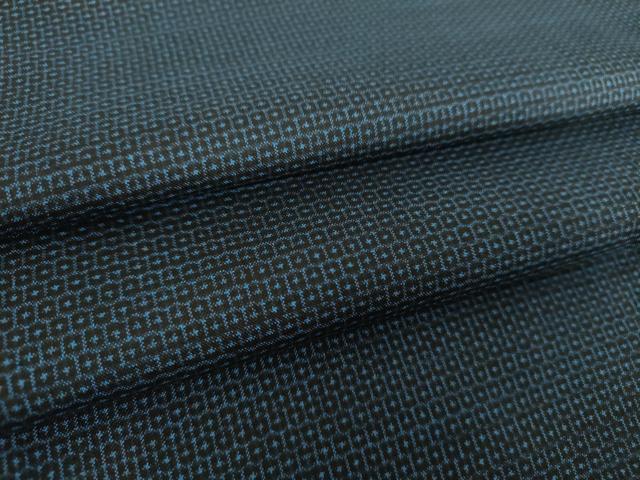 平和屋着物●男性　本場大島紬　100亀甲　総詰め　正絹　逸品　DABA1022ps