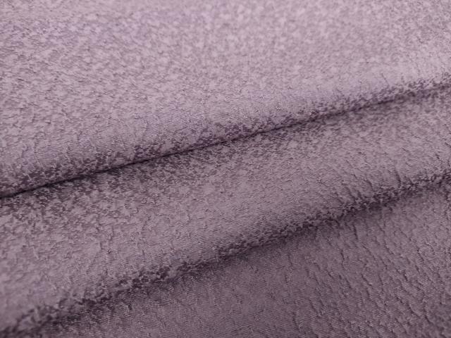 平和屋着物●上質な色無地　霞地紋　鳩羽色　松坂屋扱い　正絹　逸品　未使用　DABA1030ps