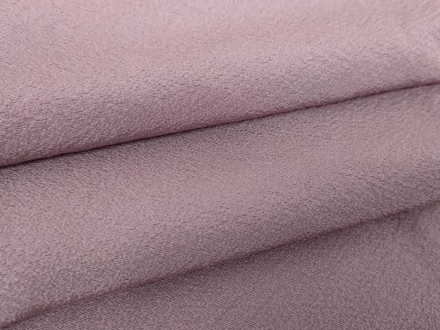 平和屋着物●上質な色無地　鳩羽色　正絹　逸品　DABA1036ps