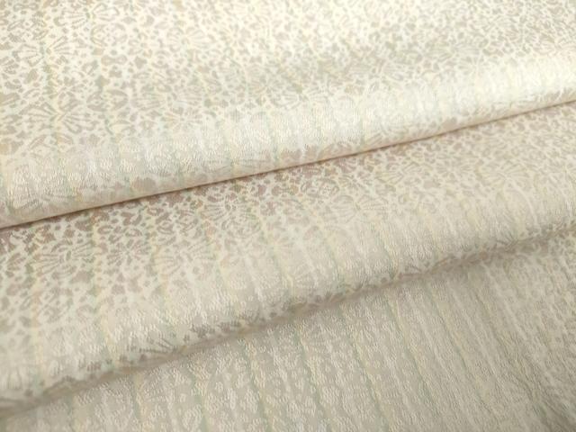 平和屋着物●上質な小紋　縞　さが美扱い　正絹　逸品　DABA1047ps