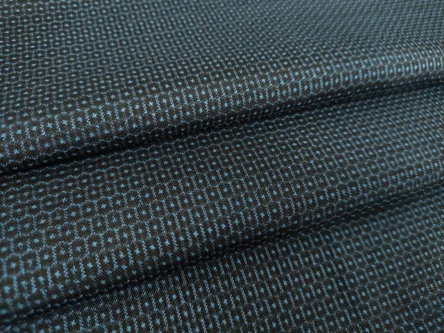 平和屋着物●男性　本場大島紬　100亀甲　総詰め　正絹　逸品　DABA1096ps