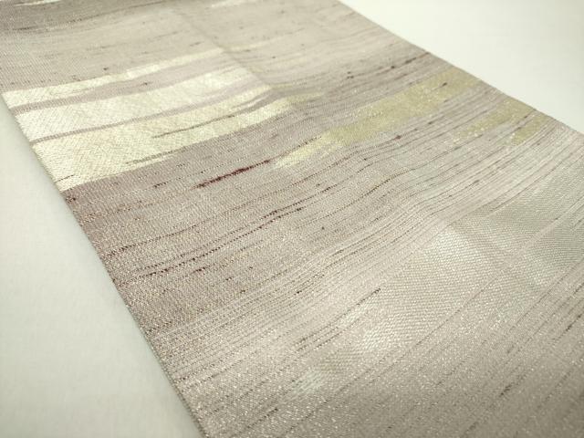 平和屋着物●西陣　みやび謹製　全通柄袋帯　紬撚金　霞文　金銀糸　ますいわ屋扱い　証紙付き　正絹　逸品　DABA1207ps 平和屋着物○西陣 みやび謹製 全通柄袋帯 紬撚金 霞文