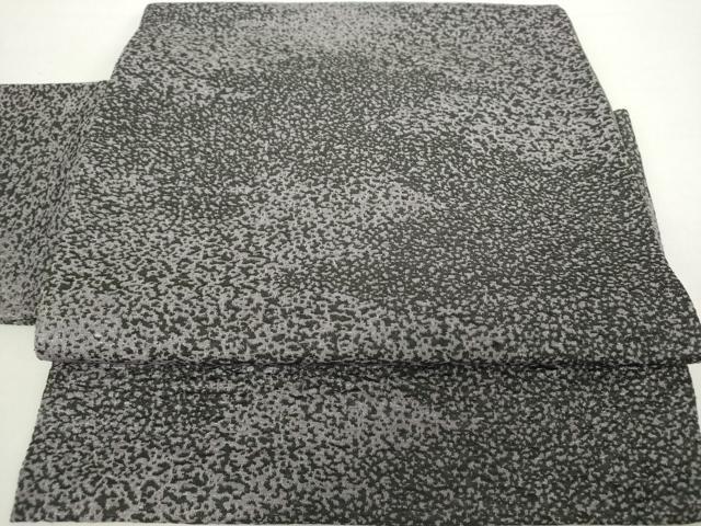 平和屋着物●つけ帯　ふくれ織　霞文　正絹　逸品　未使用　DABA1241ps