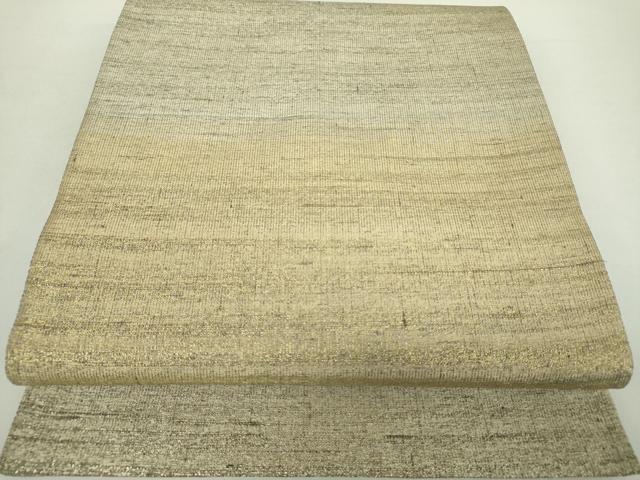 平和屋着物●桝屋高尾　ねん金綴錦　全通柄袋帯　霞文　金銀糸　正絹　逸品　DABA1266ps