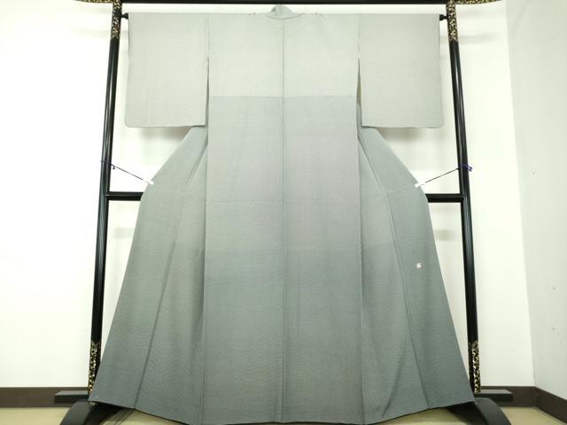 平和屋着物●色留訪問着　作家物　格子　正絹　逸品　DABA1391ps