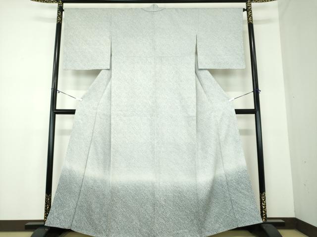 平和屋着物●色留訪問着　総絞り　霞文　正絹　逸品　未使用　DABA1560ps