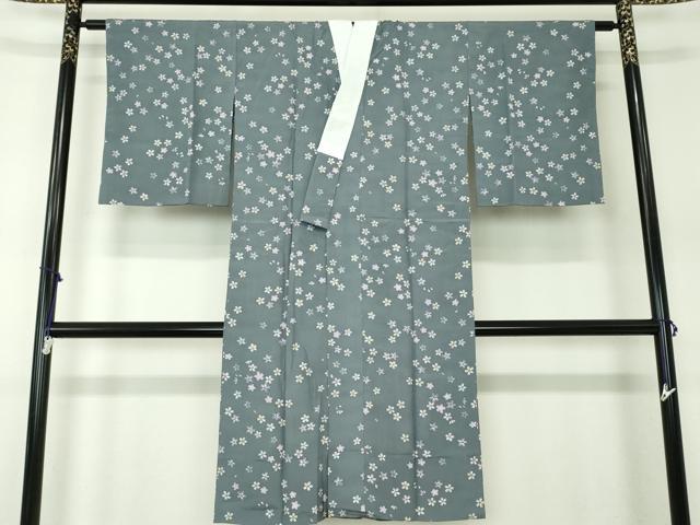 平和屋着物●上質な長襦袢　無双仕立て　舞桜　正絹　逸品　DABA1596ps