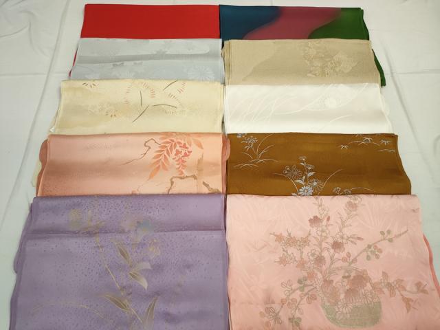 平和屋本店■和装小物　帯揚げ10枚　逸品　未使用　DZAA10373kh5