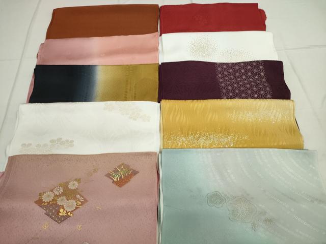 平和屋本店■和装小物　帯揚げ10枚　逸品　未使用　DZAA10375kh5