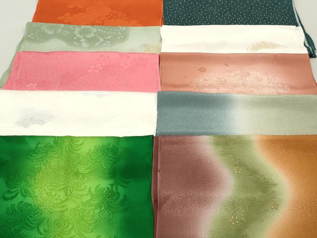 平和屋本店■和装小物　帯揚げ10枚　逸品　未使用　DZAA10614kh5