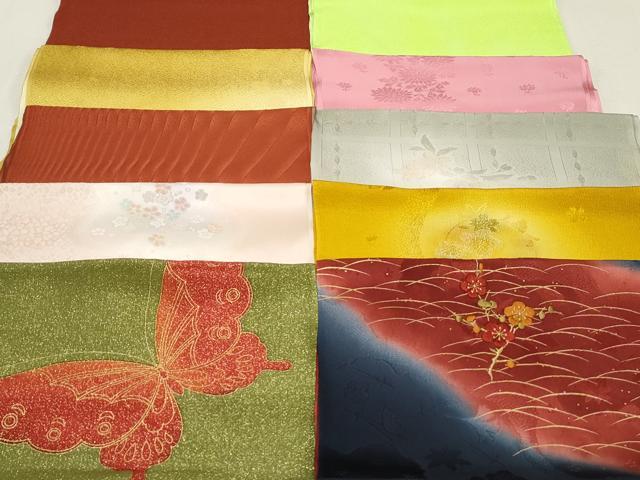 平和屋本店■和装小物　帯揚げ10枚　逸品　未使用　DZAA10631kh5