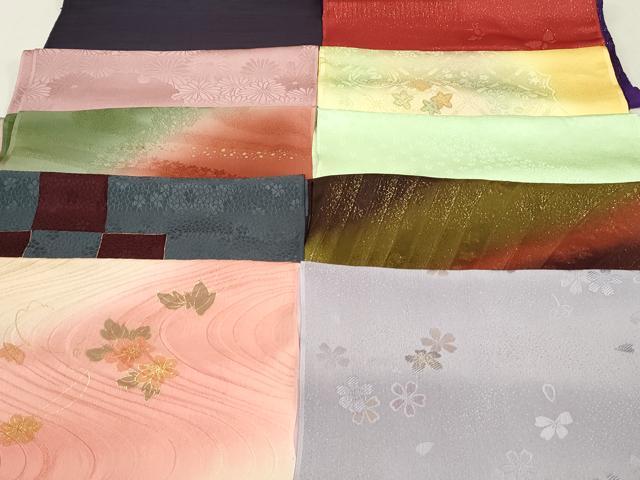 平和屋本店■和装小物　帯揚げ10枚　逸品　未使用　DZAA10636kh5