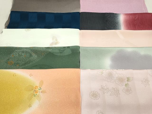 平和屋本店■和装小物　帯揚げ10枚　逸品　未使用　DZAA10782kh5