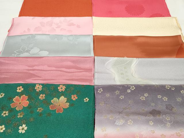 平和屋本店■和装小物　帯揚げ10枚　逸品　未使用　DZAA10934kh5