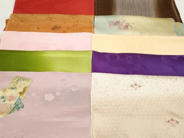 平和屋本店■和装小物　帯揚げ10枚　逸品　未使用　DZAA10944kh5