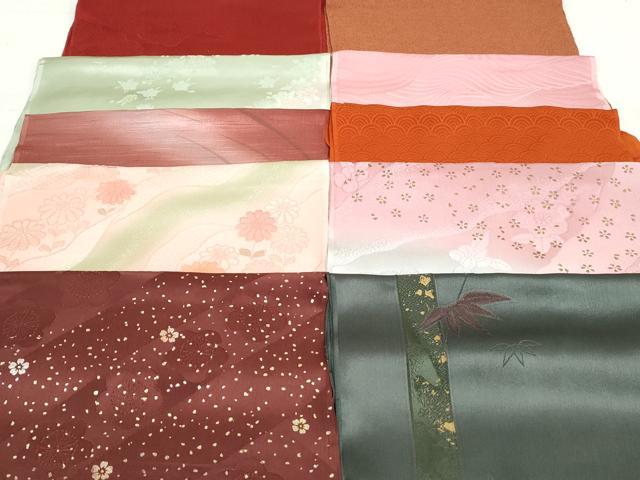 平和屋本店■和装小物　帯揚げ10枚　逸品　未使用　DZAA10952kh5