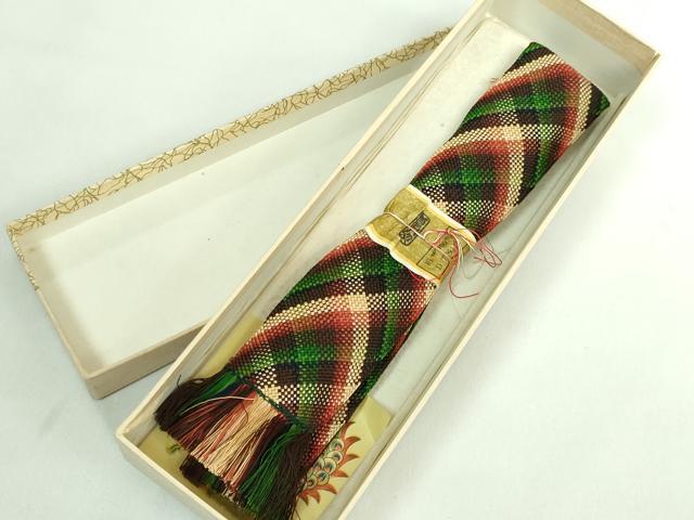 平和屋本店■極上　有職組紐道明　ネクタイ　宮内庁御用　国立博物館御用　東京芸術大学御用　逸品　未使用　DZAA10986kh5