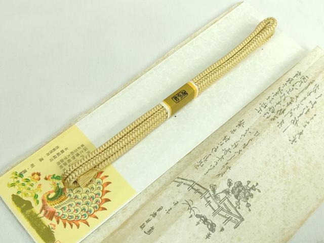 平和屋本店□極上 有職組紐道明 三分紐 宮内庁御用 国立博物館御用