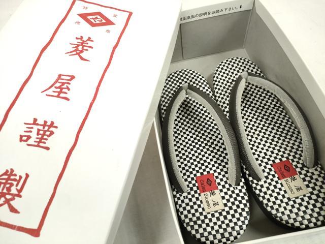 平和屋本店■和装小物　菱屋　Calen Blosso　カレンブロッソ　カフェ草履　Мサイズ　逸品　DZAA10994kh5