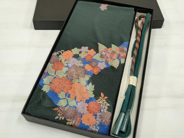 平和屋本店■和装小物　帯締め・帯揚げセット　逸品　未使用　DZAA11074kh5