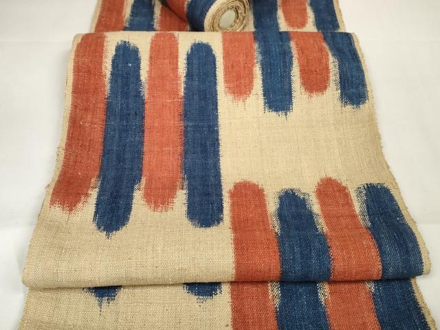 平和屋本店□希少 銀座こうげい 八寸名古屋帯 帯反物 紬