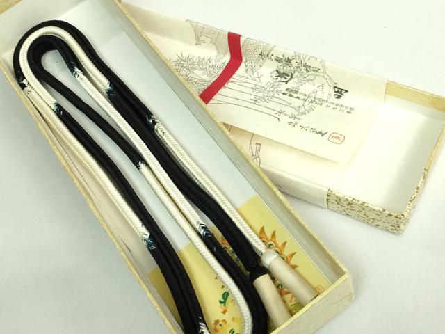 平和屋本店■極上　有職組紐道明　帯締め　冠組　十段　宮内庁御用　国立博物館御用　東京芸術大学御用　逸品　未使用　DZAA11358kh5