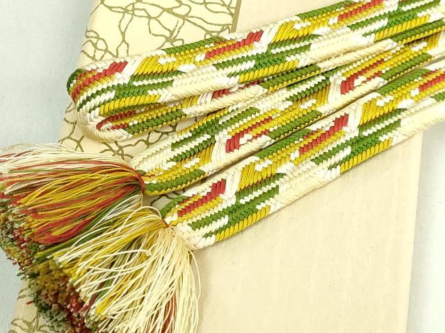 平和屋本店●極上　有職組紐道明　帯締め　変り貝の口組　宮内庁御用　国立博物館御用　東京芸術大学御用　逸品　DZAA11515kh6