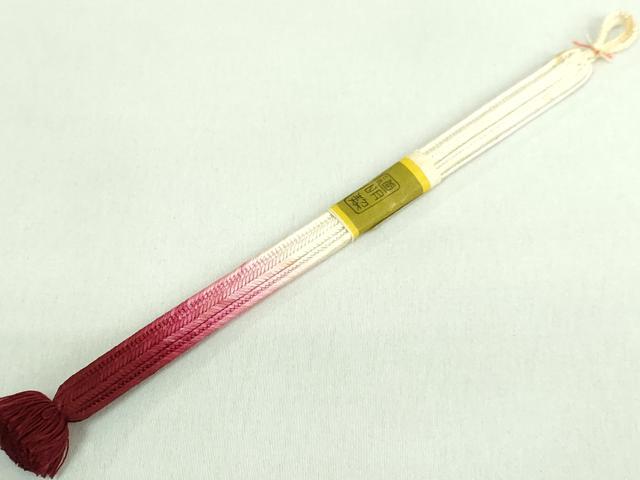 平和屋本店■極上　有職組紐道明　帯締め　畝組　羽織紐　宮内庁御用　国立博物館御用　東京芸術大学御用　逸品　未使用　DZAA11524kh6