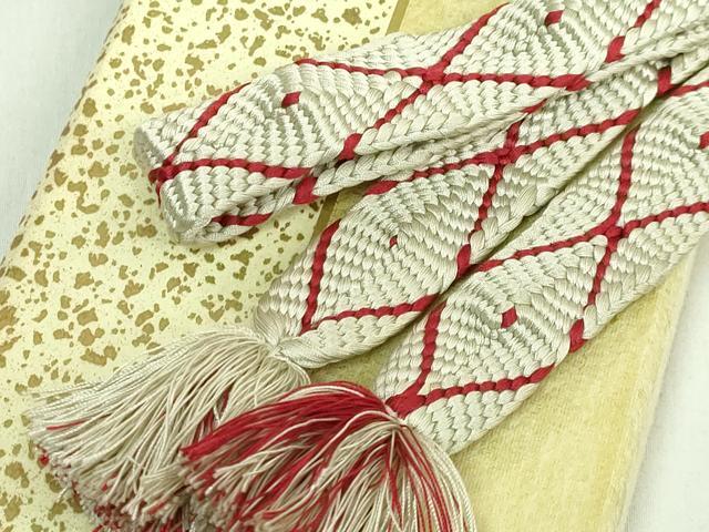 平和屋本店●極上　有職組紐道明　帯締め　唐組　宮内庁御用　国立博物館御用　東京芸術大学御用　逸品　DZAA11552kh6