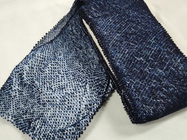 平和屋本店∴極上　夏物　浴衣　有松鳴海絞り　反物　着尺　湯のし前　綿　逸品　未使用　DZAA11558kh6