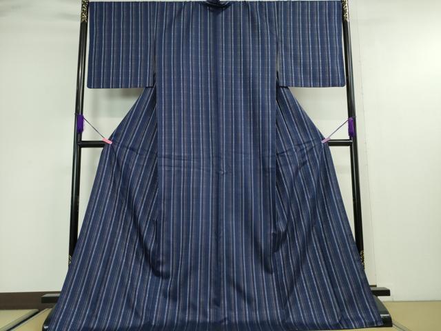 平和屋着物 藍造り国選定無形文化財 藍師 佐藤昭人 小紋